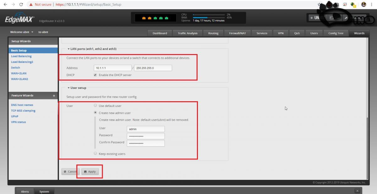 EdgeRouter X : Configure utk UNIFI & HyppTV | Welcome to DinoBytes ...